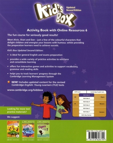 Kid's Box 6 - Activity Book with Online Ressources de Michael Tomlinson - Grand Format - Livre ...