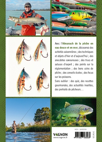 Almanach du pêcheur eau douce & mer de Michel Luchesi - Grand Format - Livre - Decitre