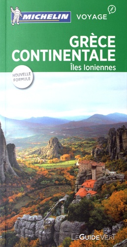 Grèce continentale - Iles Ioniennes de Michelin - Grand Format - Livre ...