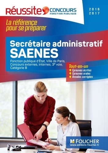 Concours Secrétaire administratif, SAENES... de Foucher - ePub - Ebooks - Decitre
