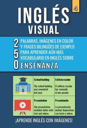 Inglés Visual 4 - Enseñanza - 250 palabras, 250... de Mike Lang - ePub ...