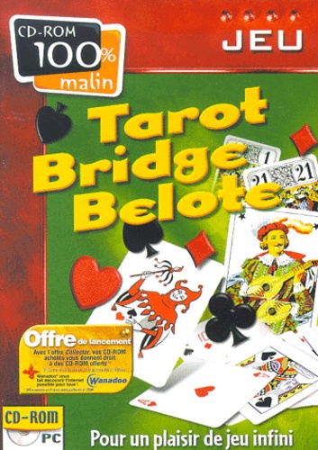 Tarot, Bridge, Belote. CD-ROM de Collectif - Livre - Decitre
