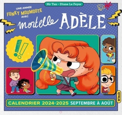 Calendrier mural Mortelle Adèle - Mr Tan - Livres - Furet du Nord