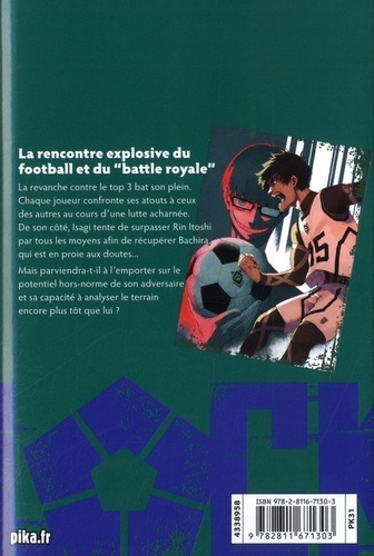 Blue Lock Tome 10. de Muneyuki Kaneshiro - Tankobon - Livre - Decitre