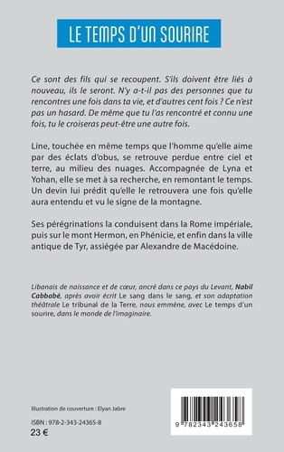 Le temps d'un sourire de Nabil Cabbabé - Grand Format - Livre - Decitre