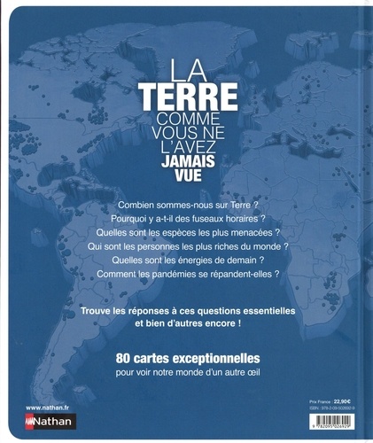 La Terre comme vous ne l'avez jamais vue de Nathan - Grand Format - Livre - Decitre