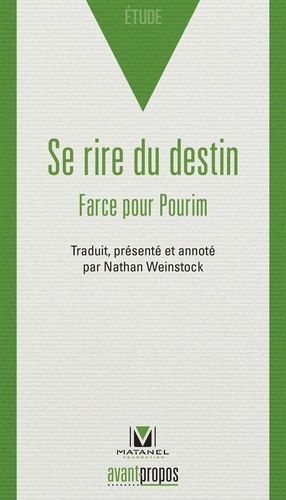 Se rire du destin - Farce pour Pourim de Nathan Weinstock - Livre - Decitre