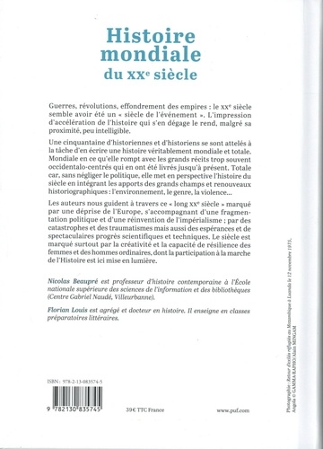 Histoire mondiale du XXe siècle - Nicolas Beaupré - Livres - Furet du Nord