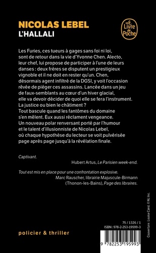 L'Hallali de Nicolas Lebel - Poche - Livre - Decitre