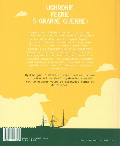 Monts & merveilles Tome 3. Opération Lorelei de Nicolas Texier - Grand Format - Livre - Decitre