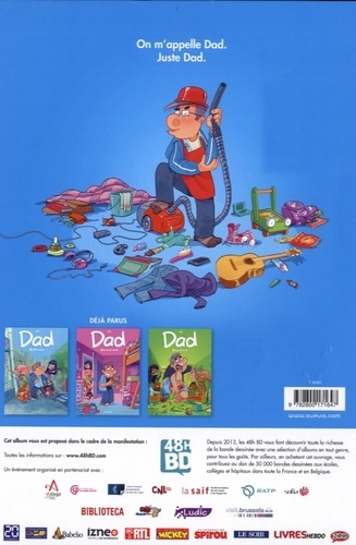 Dad Tome 1. Filles à papa - 48h BD 2017 de Nob - Album - Livre - Decitre