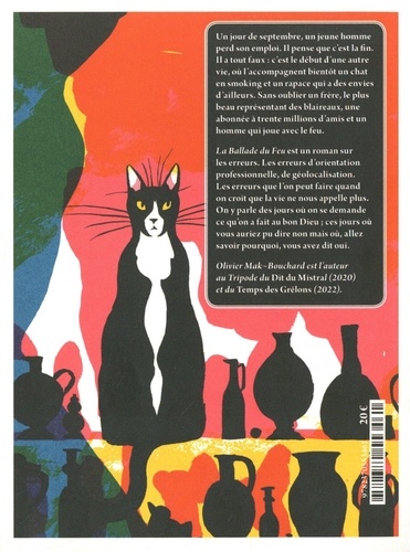 La ballade du feu de Olivier Mak-Bouchard - Grand Format - Livre - Decitre