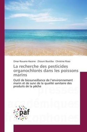 La recherche des pesticides organochlores dans... - Omar Rouane-Hacene ...
