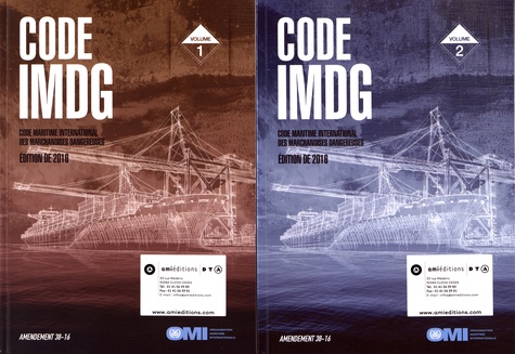 Code IMDG - Code maritime international des... de OMI - Grand Format ...