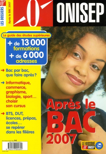 Après le bac de ONISEP - Grand Format - Livre - Decitre