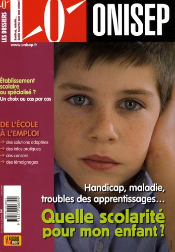Handicap, maladie, troubles de l'apprentissage...... de ONISEP - Grand Format - Livre - Decitre