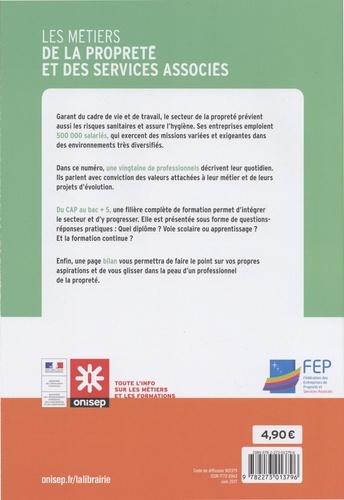Les métiers de la propreté et des services... - ONISEP - Livres - Furet ...