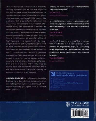 Machine Learning for Engineers de Osvaldo Simeone - Grand Format - Livre - Decitre