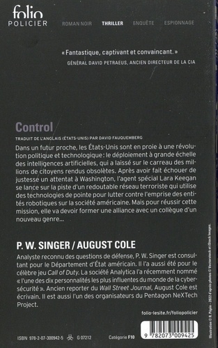 Control de P. W. Singer - Poche - Livre - Decitre