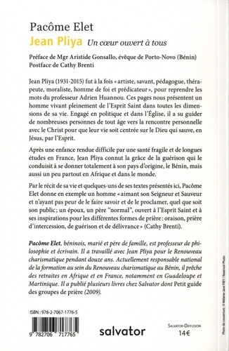 Jean Pliya - Un coeur ouvert à tous de Pacôme Elet - Grand Format ...
