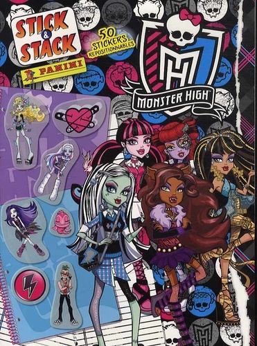 Monster High - 50 stickers repostionnables de Panini - Livre - Decitre