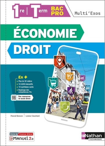 Economie-Droit 1re/Tle Bac Pro Multi'Exos - Livre... - Pascal Besson - Livres - Furet du Nord
