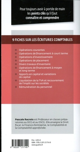 Les 250 écritures comptables les plus fréquentes de Pascale Recroix ...