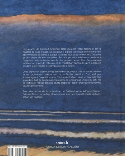 Léon Spilliaert - L'arpenteur du silence de Patrick Derom - Grand ...