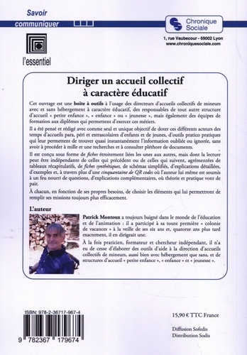 Diriger un accueil collectif de mineurs avec ou... - Patrick Montoux ...