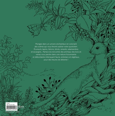 Animaux des bois - Carnet de coloriage &... de Paule Brun - Album ...