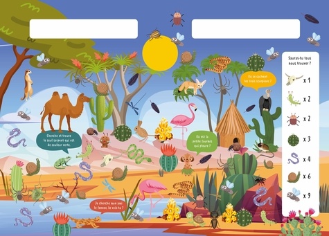 Cherche et trouve les insectes et bestioles de Petits génies - Album ...