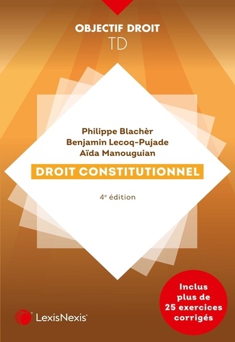 Droit constitutionnel de Philippe Blachèr - Grand Format - Livre - Decitre