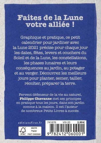 Jardiner avec la lune - Philippe Chavanne - Livres - Furet du Nord