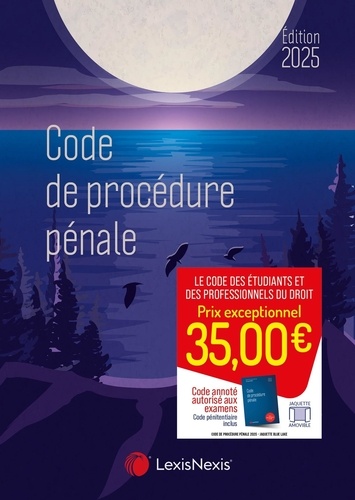 Code de procédure pénale - Jaquette Blue Lake - Philippe Conte - Livres ...