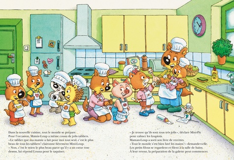 Mini-Loup . Mini-Loup et la galette des rois - Philippe Matter - Livres ...