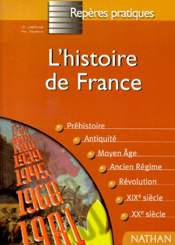 L'HISTOIRE DE FRANCE de Philippe Toutain - Livre - Decitre