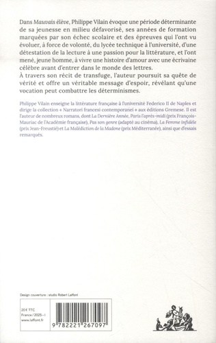 Mauvais élève de Philippe Vilain - Grand Format - Livre - Decitre