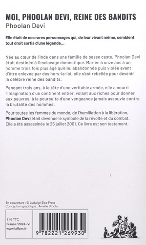 Moi, Phoolan Devi, reine des bandits de Phoolan Devi - Poche - Livre ...
