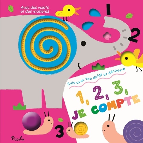 1, 2, 3, je compte - Piccolia - Livres - Furet du Nord