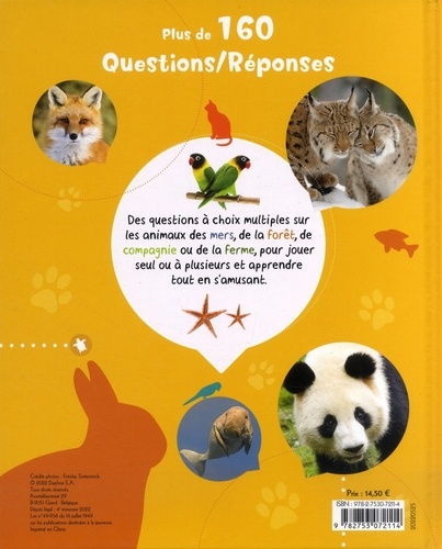 Les animaux - Plus de 160 Questions/Réponses de Piccolia - Album ...