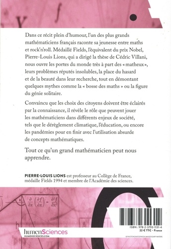 Dans la tête d'un mathématicien - Pierre-Louis Lions - Livres - Furet ...