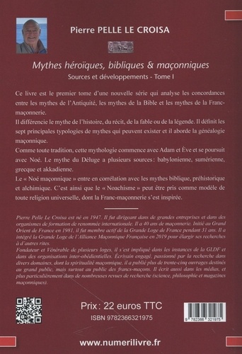 Mythes héroïques, bibliques & maçonniques -... de Pierre Pelle Le ...