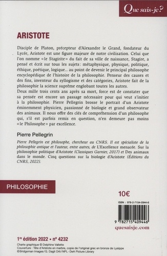 Aristote de Pierre Pellegrin - Poche - Livre - Decitre