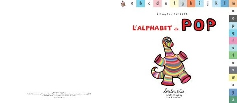 Pop . L'alphabet de Pop de Pierrick Bisinski - Album - Livre - Decitre