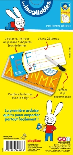 J'apprends à écrire les majuscules avec Simon -... de Play Bac - Livre ...
