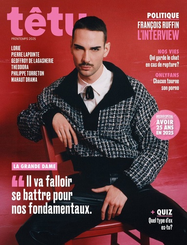 Têtu N° 242, printemps 2025. La Grande Dame - Têtu - Livres - Furet du Nord