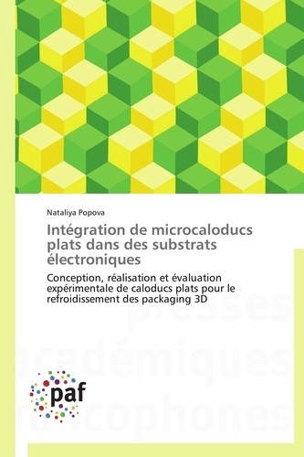Intégration de microcaloducs plats dans des... de Popova-n - Livre ...