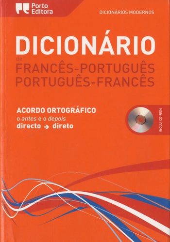 Dicionario : frances-portugues / portugues-frances de Porto (Editora ...