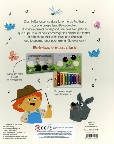 Dans la ferme de Mathurin de Prisca Le Tandé - Album - Livre - Decitre