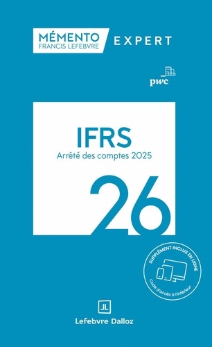 Mémento IFRS 2026 de PWC - Livre - Decitre